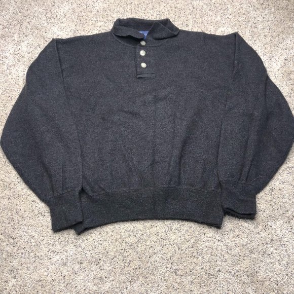 Faconnable | Sweaters | Faconnable Sweater Adult Small Gray Pullover ...
